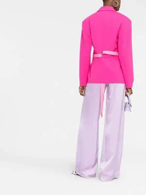 Jacquemus Strap Detail Zip-up Blazer