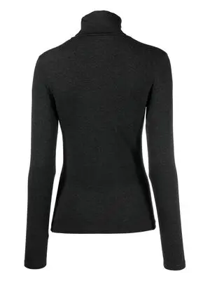 Majestic Filatures Long-sleeve Roll-neck Shirt - Grey