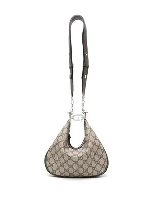 Gucci Small Attache Shoulder Bag - Neutrals