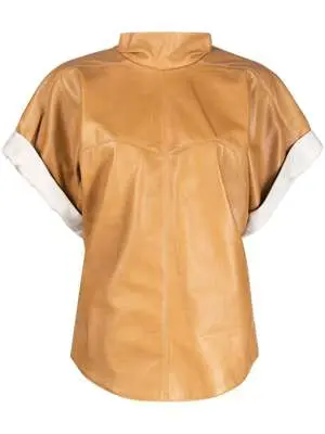 Isabel Marant Étoile Baiao Roll-sleeve Top