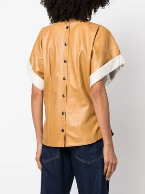 Isabel Marant Étoile Baiao Roll-sleeve Top