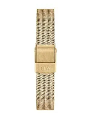 DANIEL WELLINGTON Quadro Pressed Evergold Watch - Black