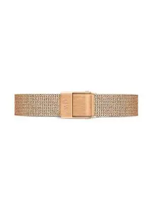 DANIEL WELLINGTON 20mm Quadro Pressed Melrose Watch - Black