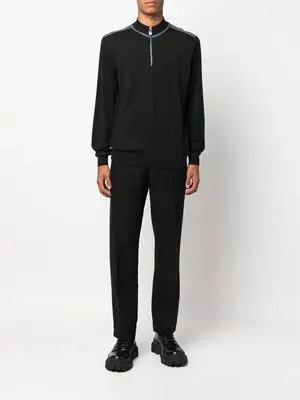 BILLIONAIRE Zip Collar Jumper