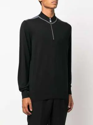 BILLIONAIRE Zip Collar Jumper