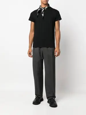 JIL SANDER Short-sleeve Cotton T-shirt - Black