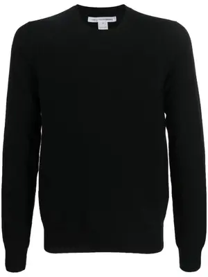 Comme Des Garçons Wool Sweater - Black