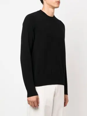 Comme Des Garçons Wool Sweater - Black