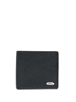 Brioni Logo-plaque Leather Wallet