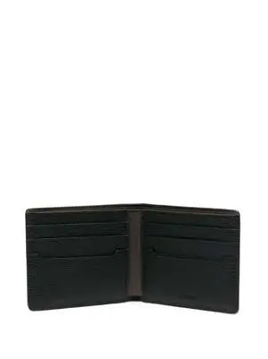 Brioni Logo-plaque Leather Wallet