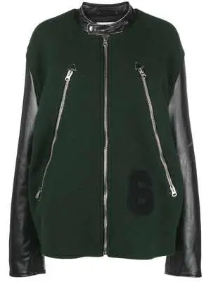MAISON MARGIELA Zipped Varsity Jacket