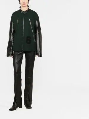 MAISON MARGIELA Zipped Varsity Jacket