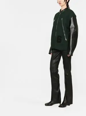 MAISON MARGIELA Zipped Varsity Jacket