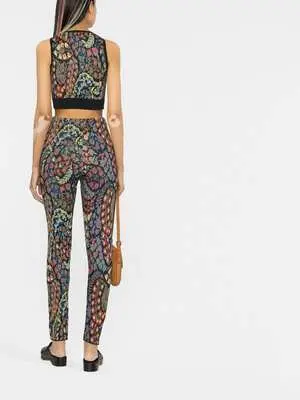 Etro Knitted Floral Two-piece Set
