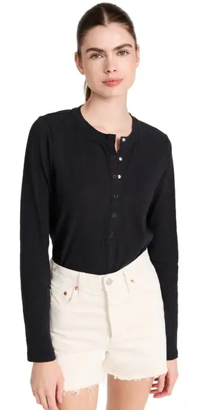 Z Supply Liya Henley Tee