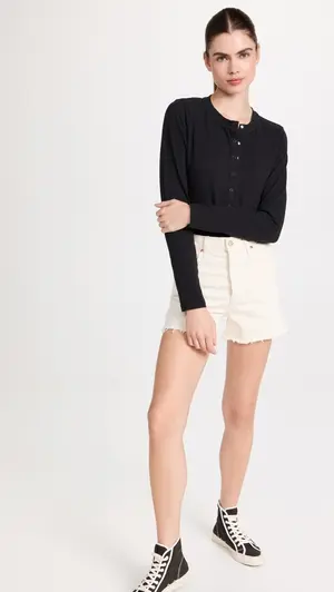 Z Supply Liya Henley Tee