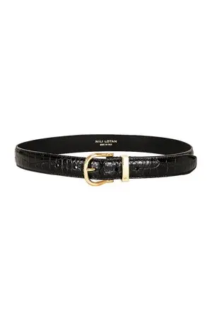 NILI LOTAN Louise Leather Belt