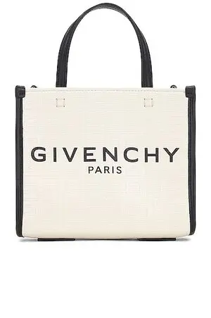Givenchy - Givenchy Mini G Tote Shopping Bag In Ivory