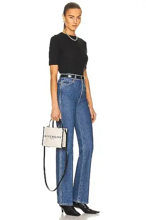 Givenchy - Givenchy Mini G Tote Shopping Bag In Ivory