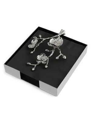 Michael Aram White Orchid Dinner Napkin Holder One-color