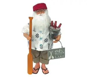 SANTA'S WORKSHOP Sw 15' Life Is Better At The Lake Claus - One-color
