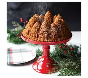 NORDICWARE Pine Forest Bundt Pan & Hot Pad Set