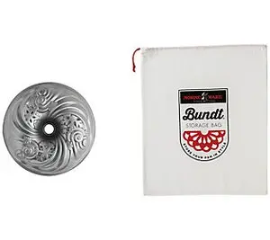 NORDICWARE Let It Snow Bundt Pan & Storage Bag Set - One-color
