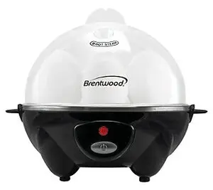 BRENTWOOD Electric Egg Cooker With Auto Shutoff - One-color