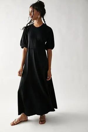 Free People Free People Brentwood Maxi Dress Black