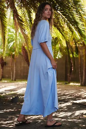 Free People Brentwood Maxi Dress - Windsurfer