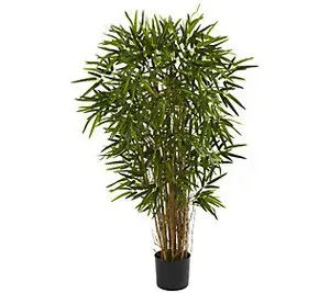 NEARLY NATURAL 4' Twiggy Bamboo Tree By - One-color
