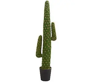 NEARLY NATURAL 4.5' Cactus Artificial Plant By - One-color