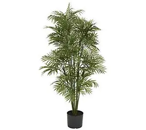 NEARLY NATURAL 4' Plastic Parlor Palm Tree By