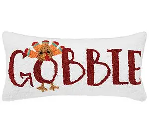C&F HOME 10' X 20' Gobble Hooked Throw Pillow - One-color