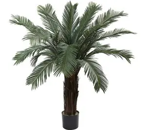NEARLY NATURAL 4' Cycas Tree By - One-color