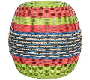 SAFAVIEH Nikos Wicker End Table - One-color