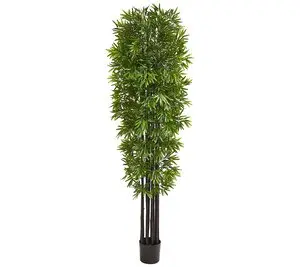 NEARLY NATURAL 7' Bamboo Artificial Tree By - One-color