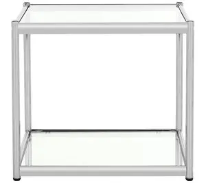 SAFAVIEH Lilias Glass End Table - One-color