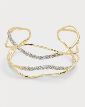 Alexis Bittar Alexis Bittar Solanales Crystal Cuff Bracelet Crystals