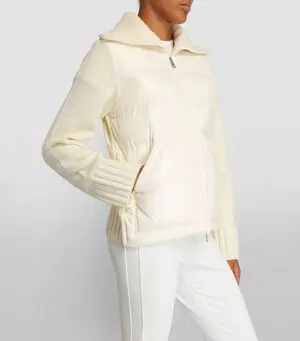 Moncler Wool Puffer-detail Jacket