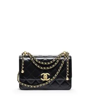 Chanel Small Flap Bag - Black