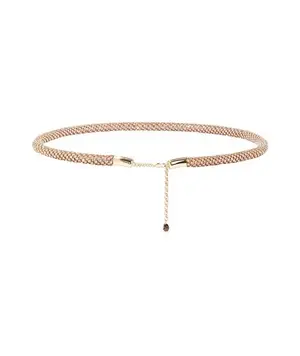 Chloé Denise Crystal-embellished Gold-tone Belt