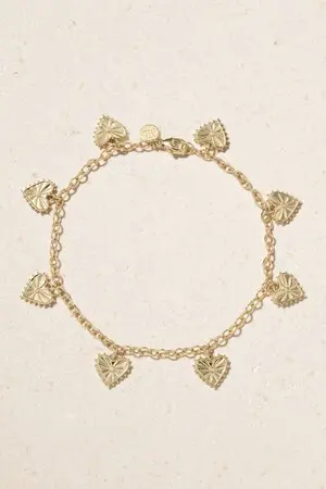 MARLO LAZ Agape 14-karat Diamond Anklet