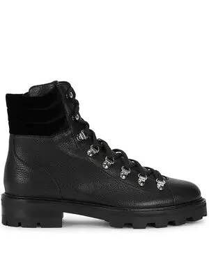 JIMMY CHOO Eshe 40 Black Leather Biker Boots