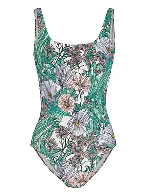 Tory Burch Floral-print Swimsuit