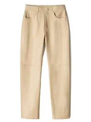 Nanushka Vinni Snake-embossed Vegan Leather Pants