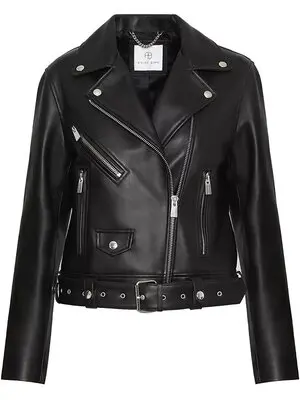 ANINE BING Benjamin Moto Jacket Black