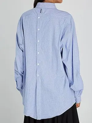 1/OFF PARIS Ralph Lauren Blue Checked Cotton Shirt