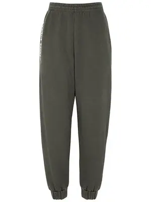 ROTATE BY BIRGER CHRISTENSEN Mimi Charcoal Cotton Sweatpants