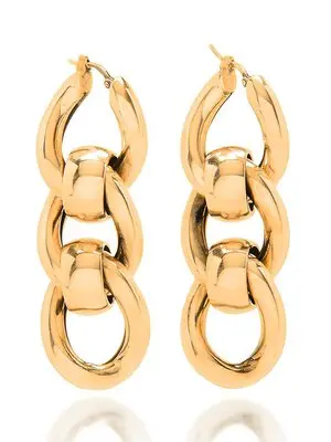 Bottega Veneta Chain Metal Drop Earring